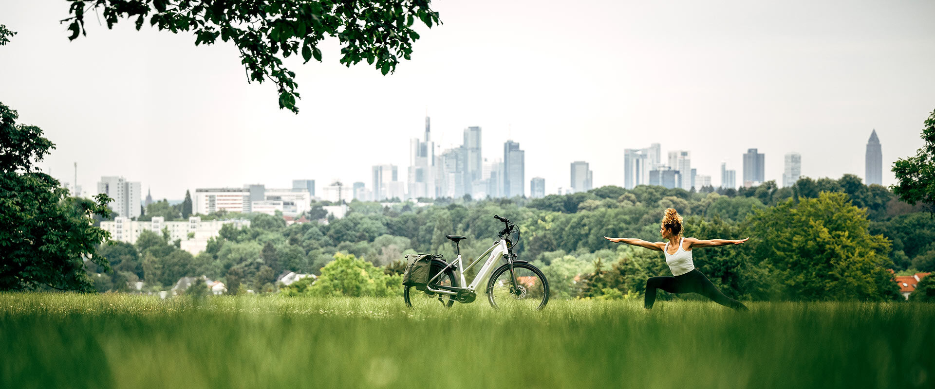 E-bike & yoga: Find inner balance in the heart of Frankfurt with ...